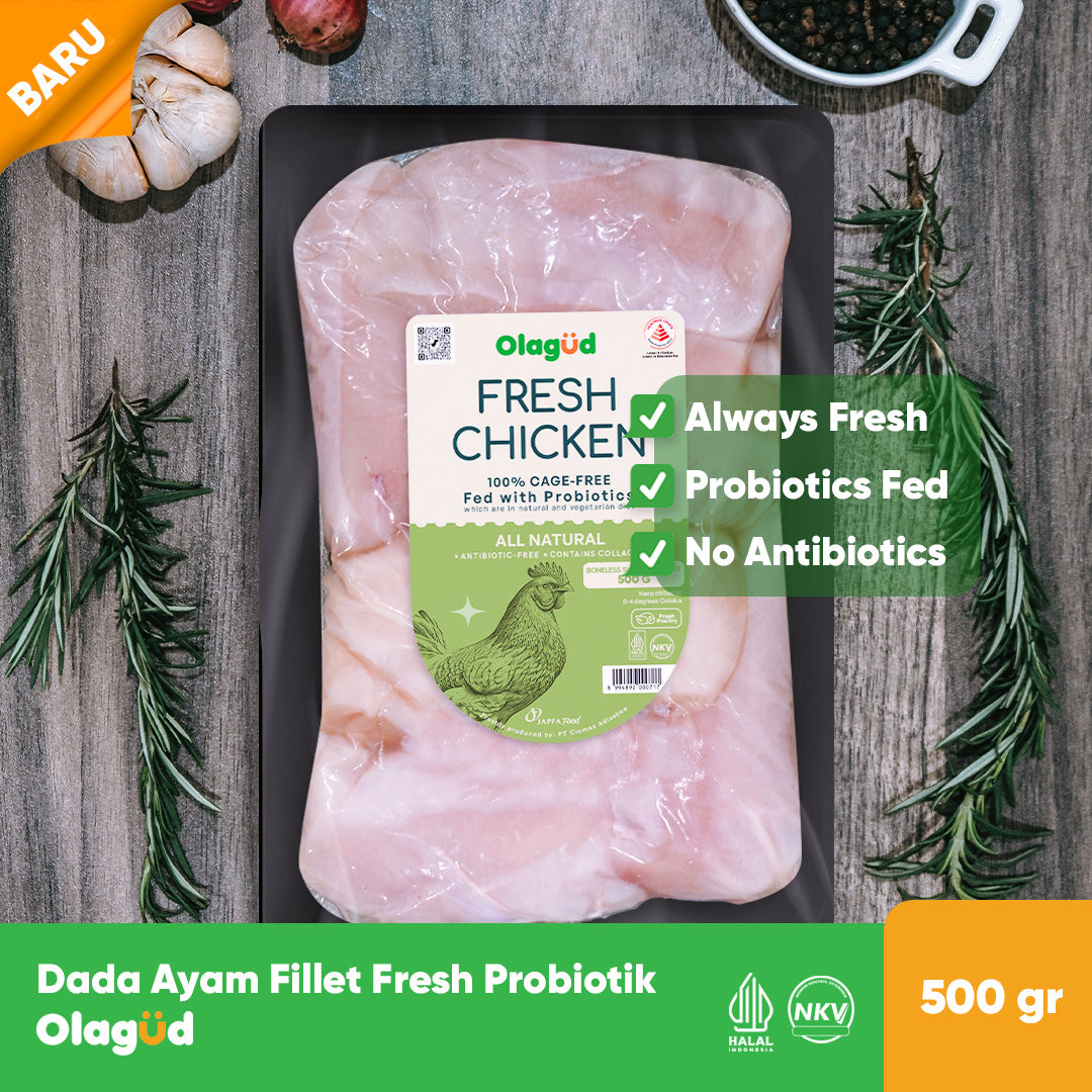 Dada Ayam Fillet Fresh Probiotik Olagud 1 kg – Japfa Best Online