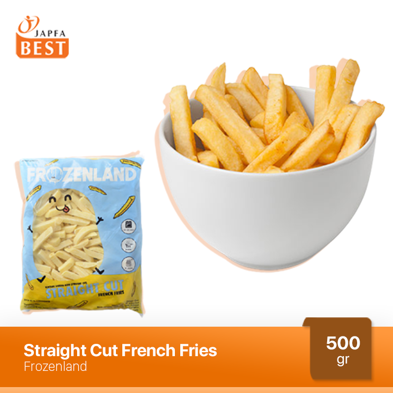 Kentang Goreng / Straight Cut French Fries Frozenland 500 gr – Japfa ...