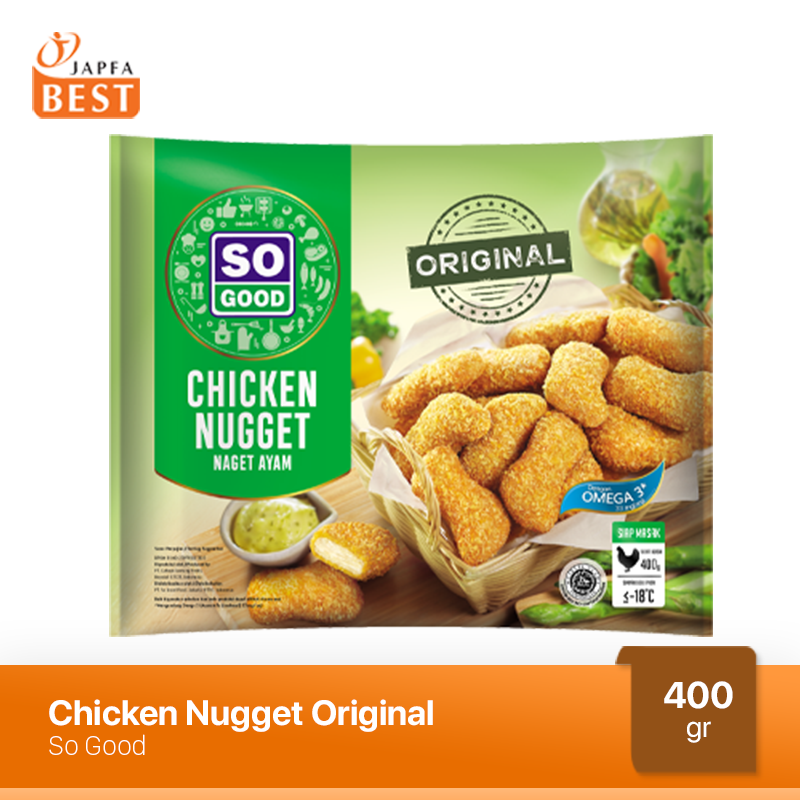 Nugget Ayam Original So Good 400 gr – Japfa Best Online