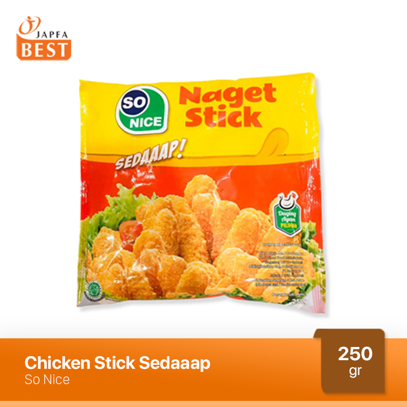 Nugget Stick Ayam Sedap So Nice 250 gr – Japfa Best Online