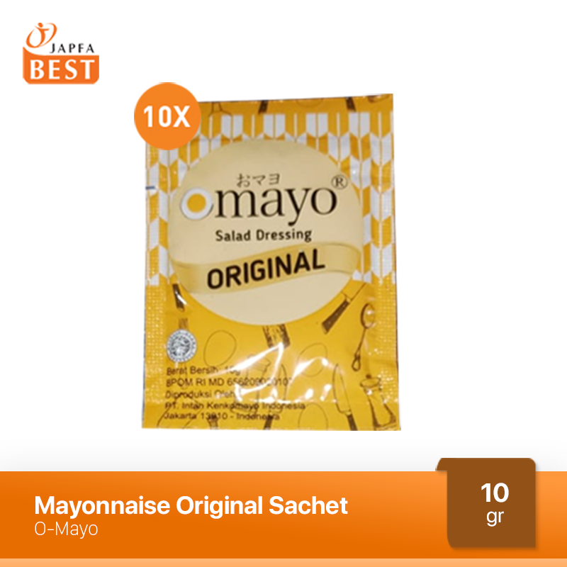 Mayonaise Original Omayo [10 Sachet x 10gr] – Japfa Best Online